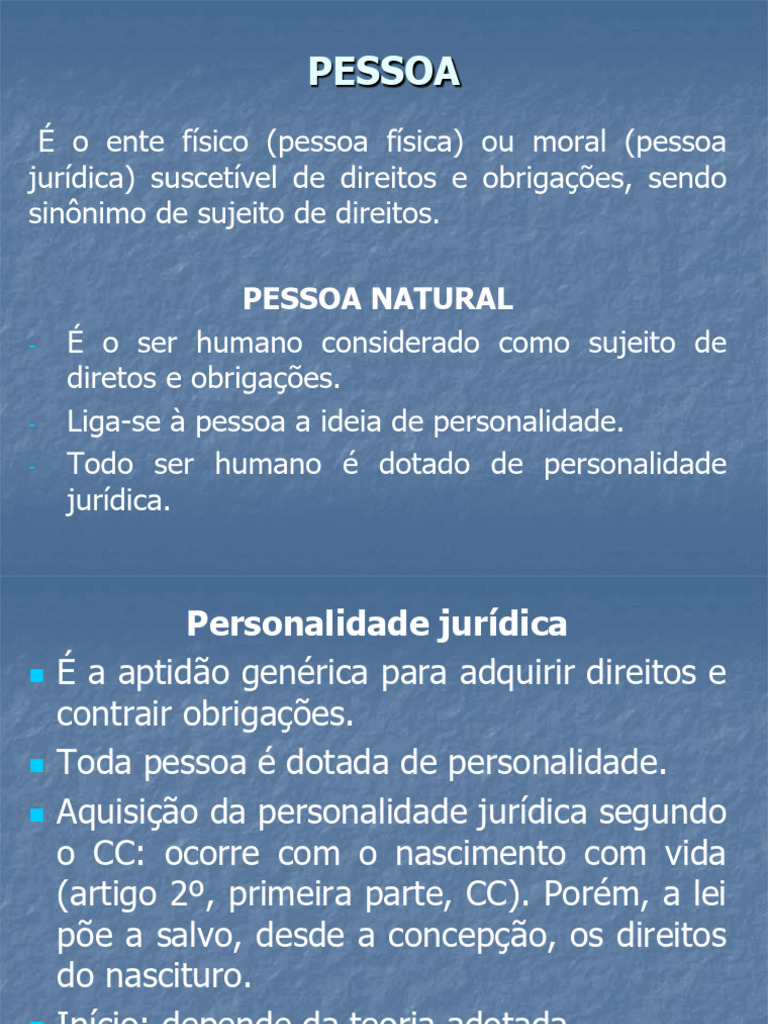 Pluginfile - Php537490mod Resourcecontent1PESSOAS20NATURAIS PDF | PDF