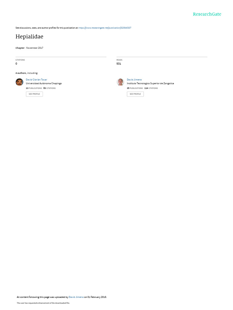 Tovar David Cibrian Fundamentos de Entomologia Forestal | PDF