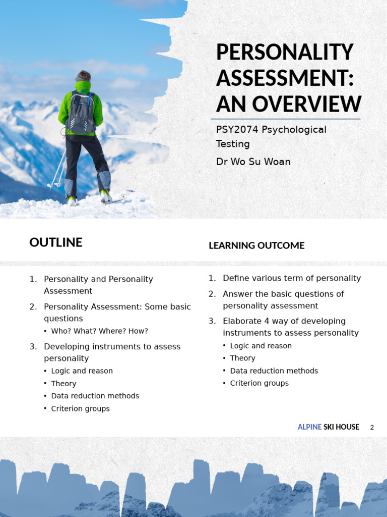 Chapter 11 Personality Assessment | PDF