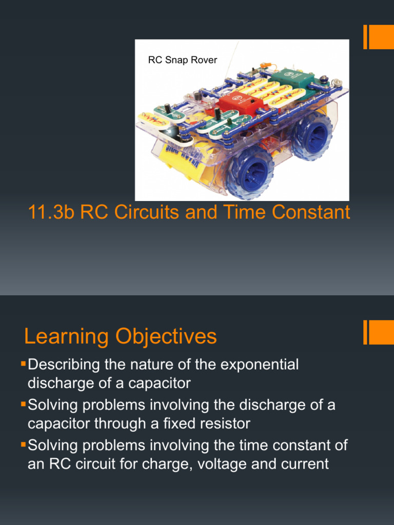 11.3b RC Series Circuits and Time Constant | PDF