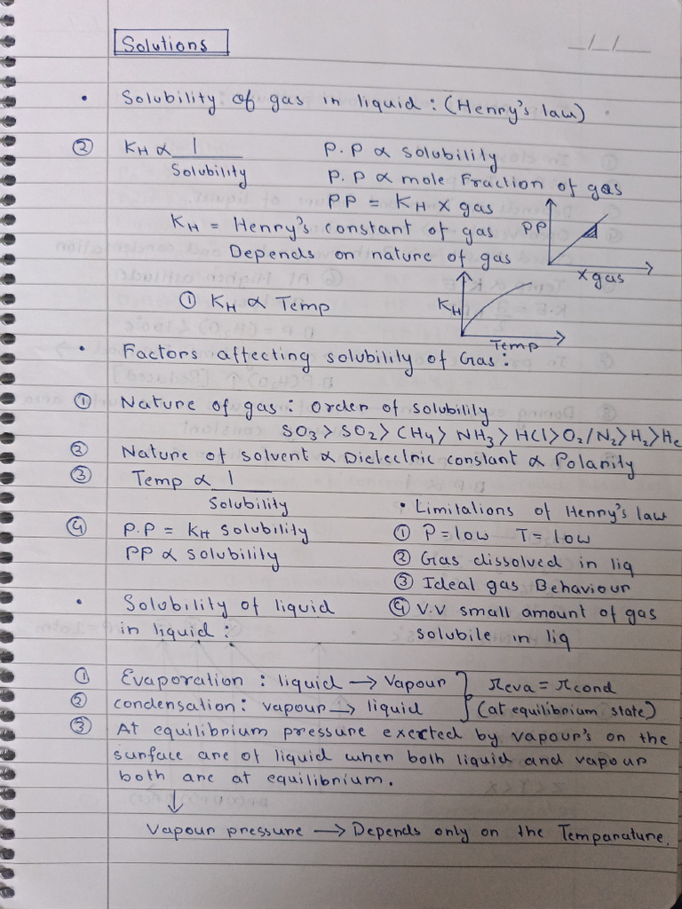 Solution Notes Iit Jee Pdf