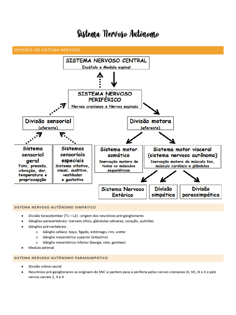 Farmacologia SNA | PDF