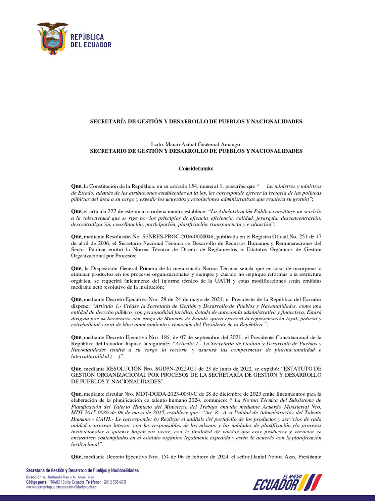 Acto Resolutivo - sgdpn-sgdpn-2024-0002-r | PDF