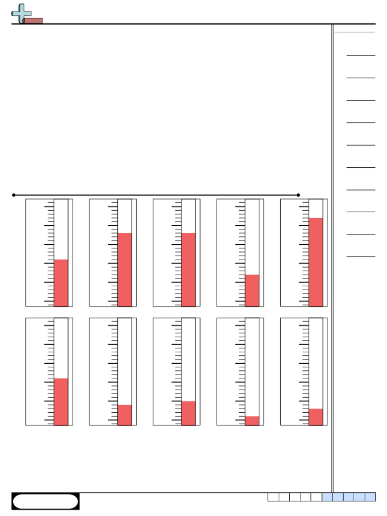 Igualando Termómetros Con Temperatura: E A H B G D F C J I | PDF