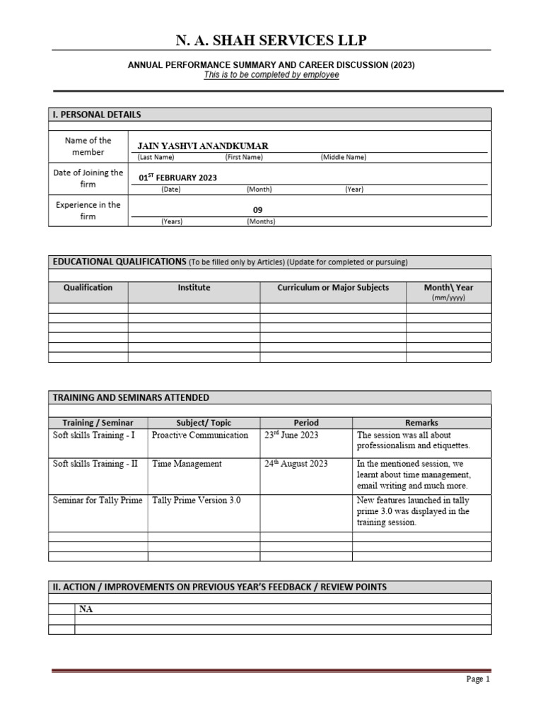 Yashvi Jain Accounts 2023 | PDF Yashvi Jain Accounts 2023 | PDF