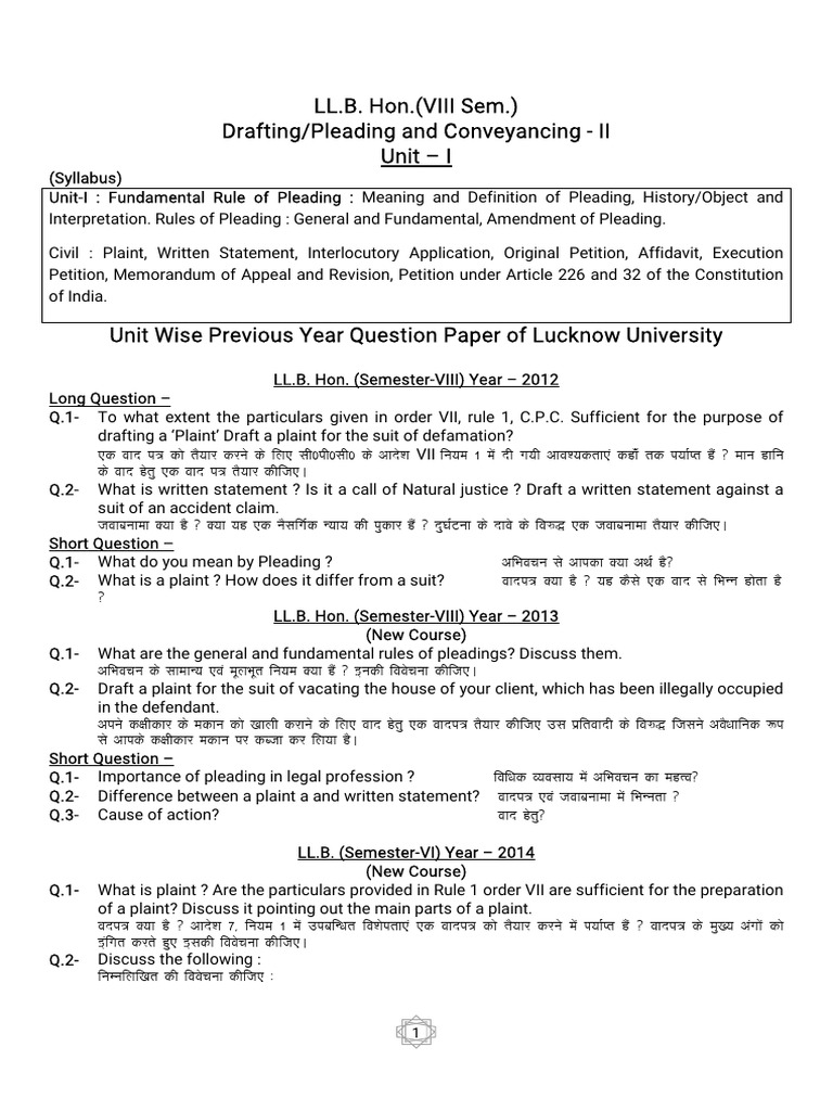 Drafting Question PDF | PDF
