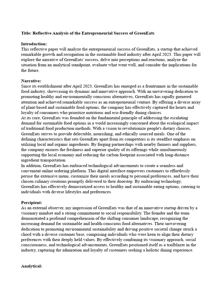 Reflection Paper 2 | PDF