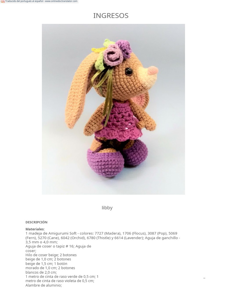 Conejita Libby | PDF