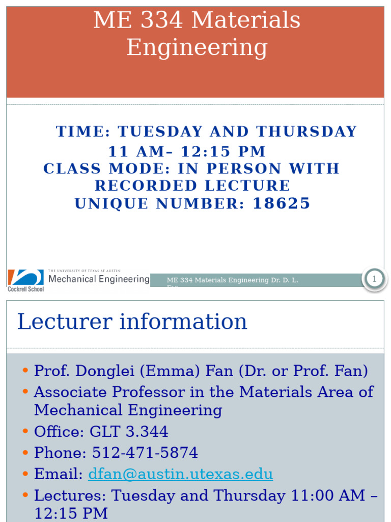 Lecture 1 Introduction | PDF