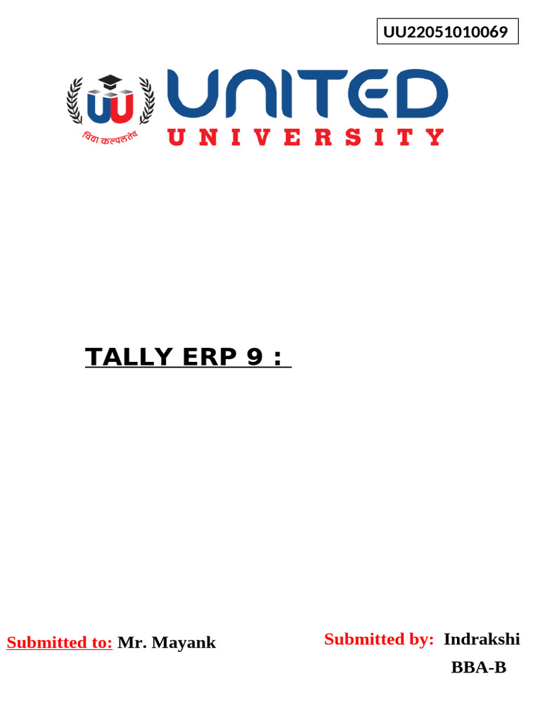 Tally dbms | PDF