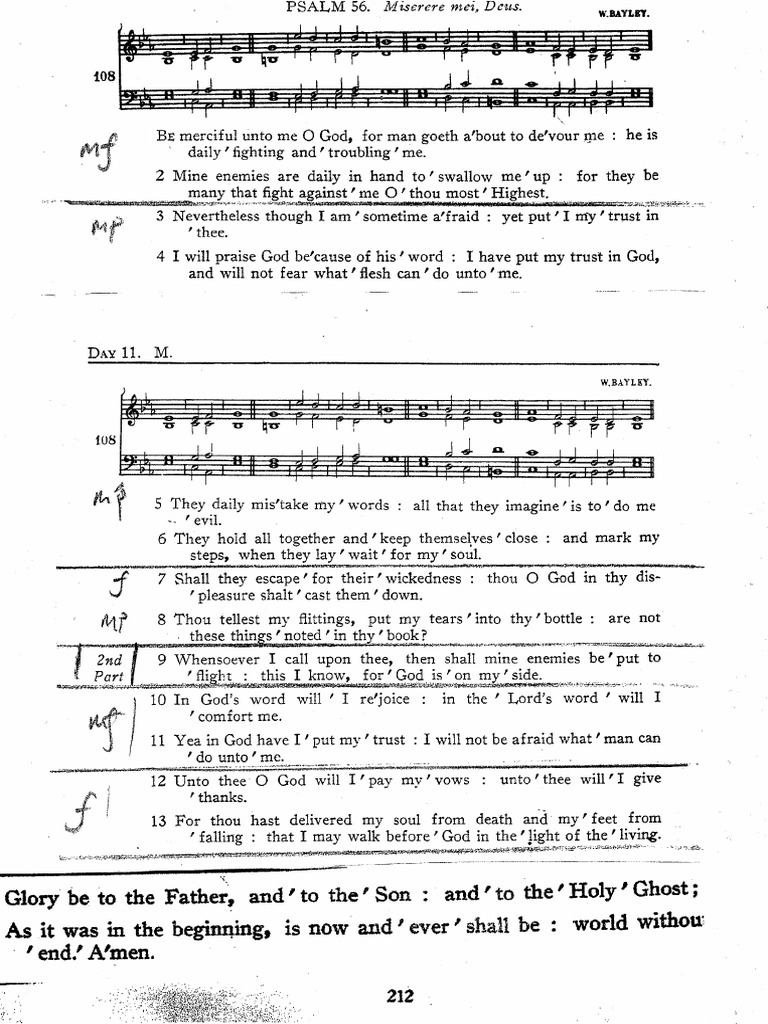 Psalm 56 | PDF