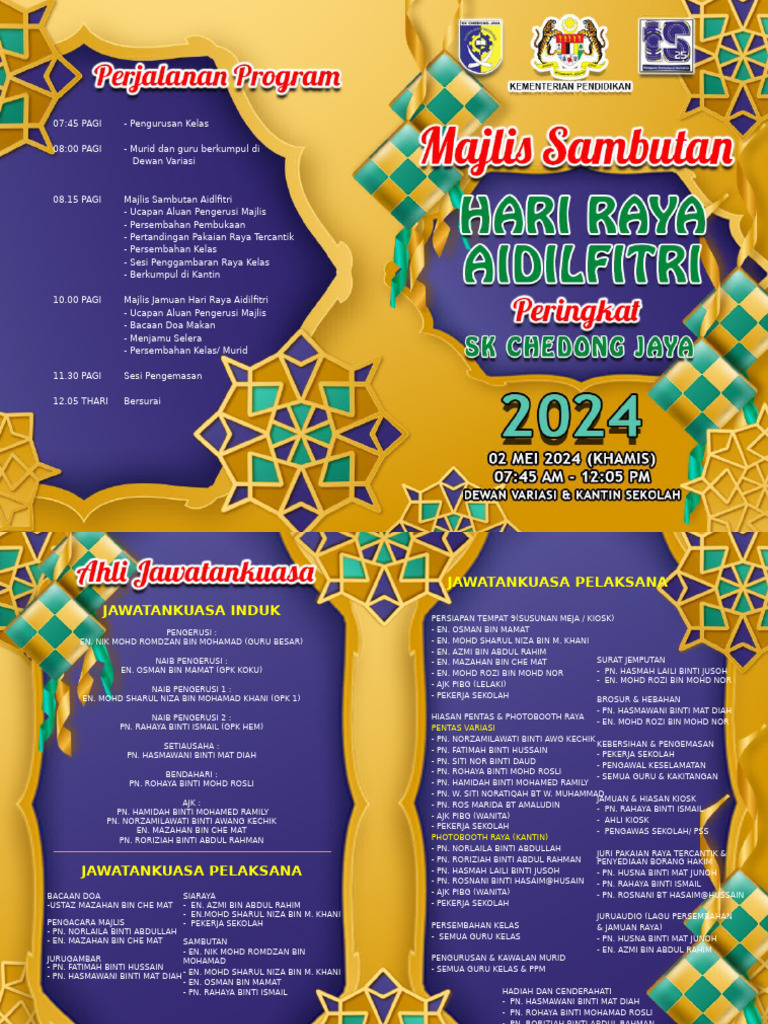 Sambutan Hari Raya 2024 | PDF