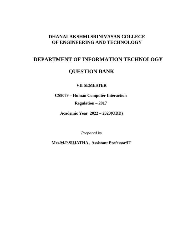 Hci QB | PDF Hci QB | PDF