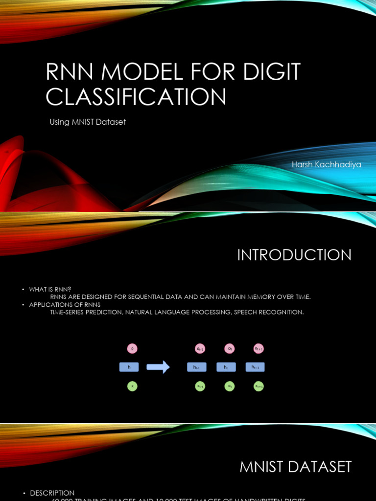 Power - Point RNN Model For Audio - Digit | PDF