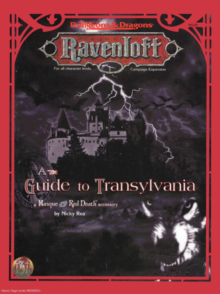 9529 Ravenloft GuideToTransylvania | PDF