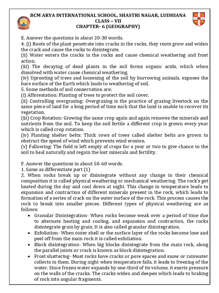 1131-C-4401-Class 7 Geo chp7 | PDF