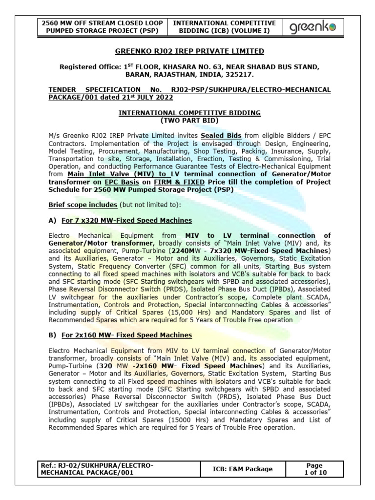 Vol I- Part I-ICB-E M Package -IREP | PDF