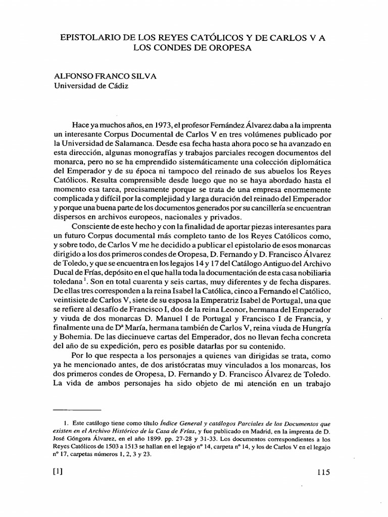 Los reyes Católicos | PDF