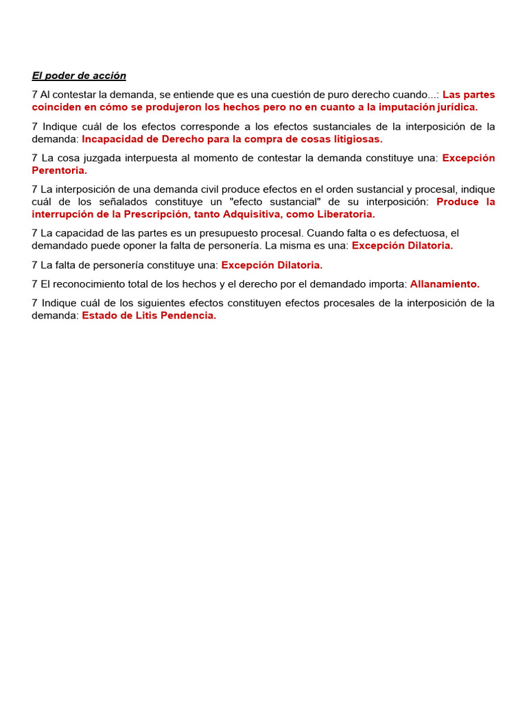 Teoria General Del Proceso - Preguntero - Siglo21 | PDF Teoria General Del Proceso - Preguntero - Siglo21 | PDF