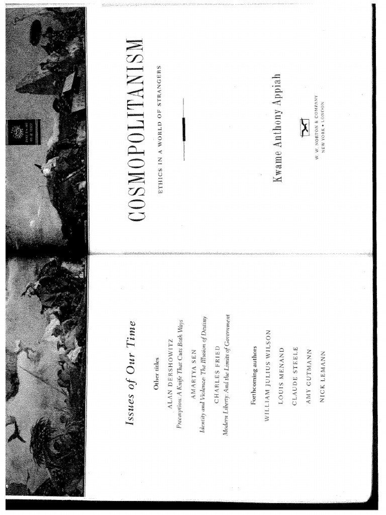 Kwame Appiah Cosmopolitanism | PDF