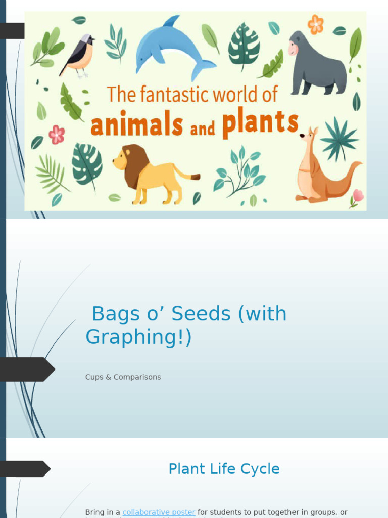 Plants and Animals Adventure | PDF