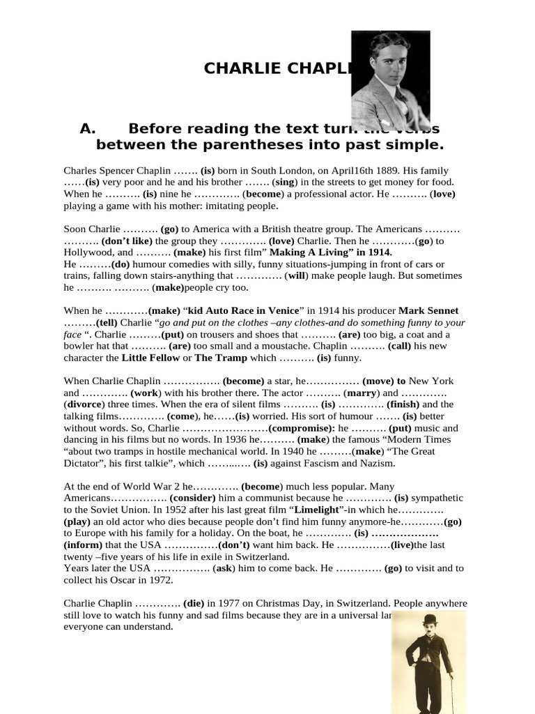 Charlie Chaplin | PDF