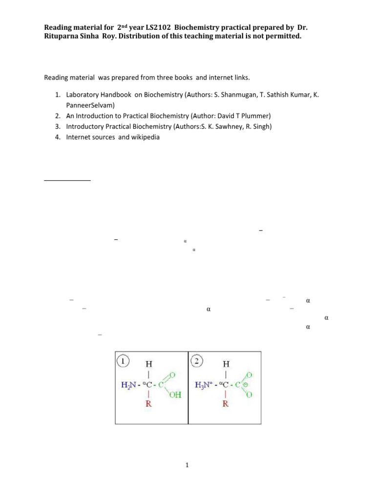 RSR Part Amino Acid, Carbohydrate and GOD POD - Compressed | PDF