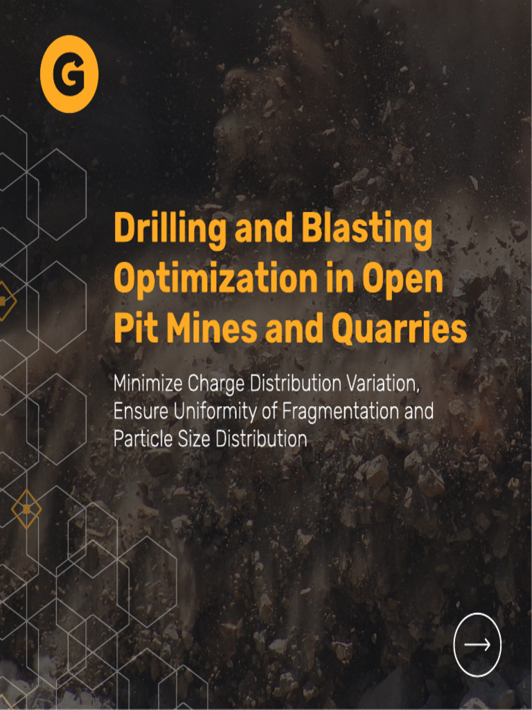 Optimize Drilling and Blasting in Open Pit Mines | PDF
