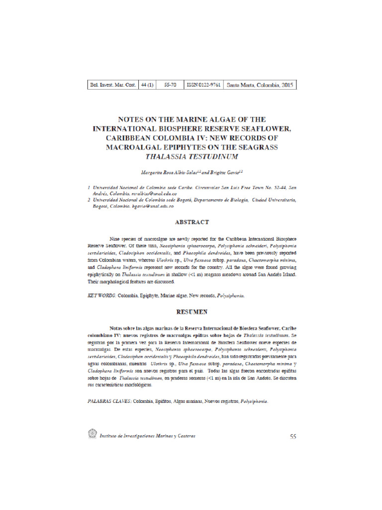 Albis&Gavio 2015 | PDF