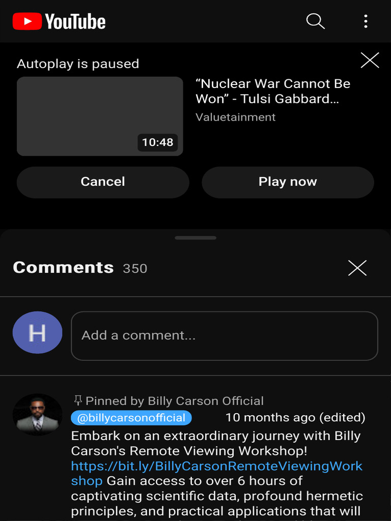 Billy Carson - The Art of Remote Viewing Masterclass Preview Special! - YouTube | PDF