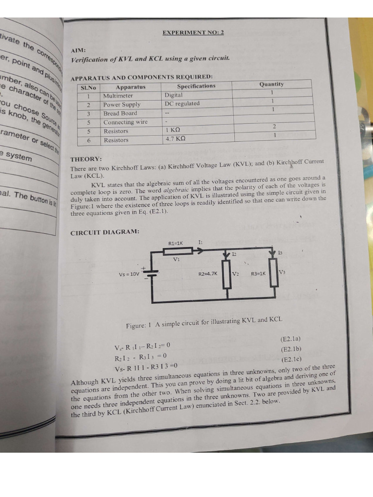 Exp2, Basic Electronics | PDF