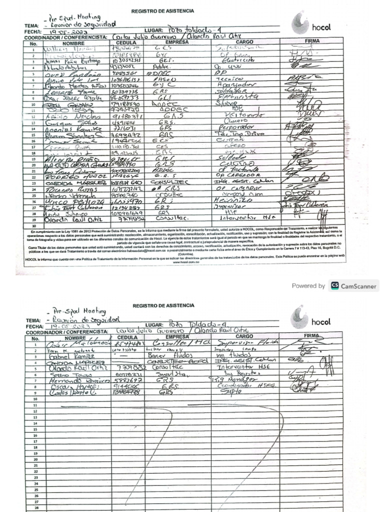 Pre Spud Meeting | PDF