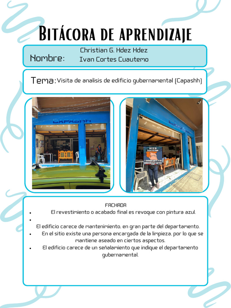 Documento Bitácora de Aprendizaje Sencillo Marrón | PDF