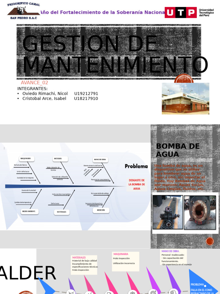 Gestion de Mantenimiento Ppt | PDF