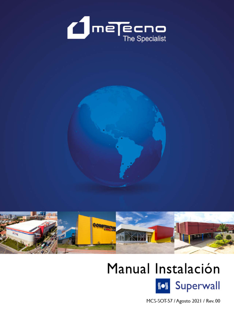 Manual de Instalacion Superwall Agosto 2021 Digital | PDF