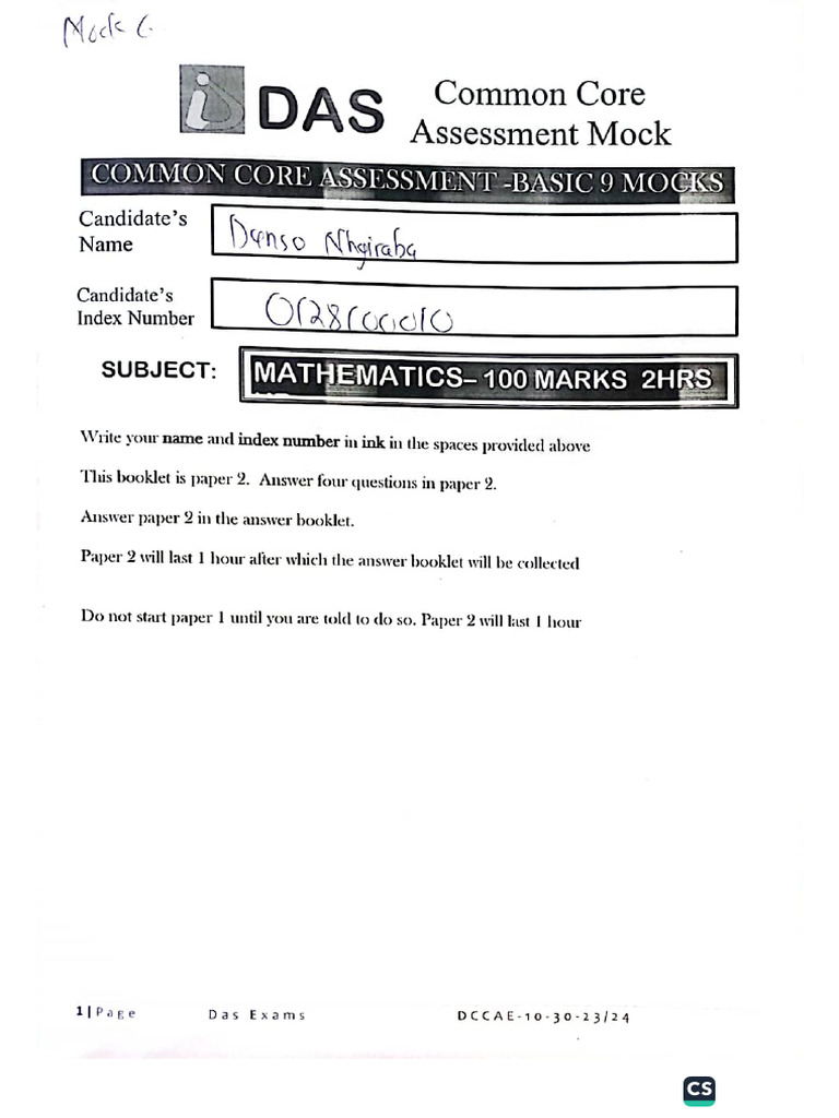 Das Maths May 2024 Pdf