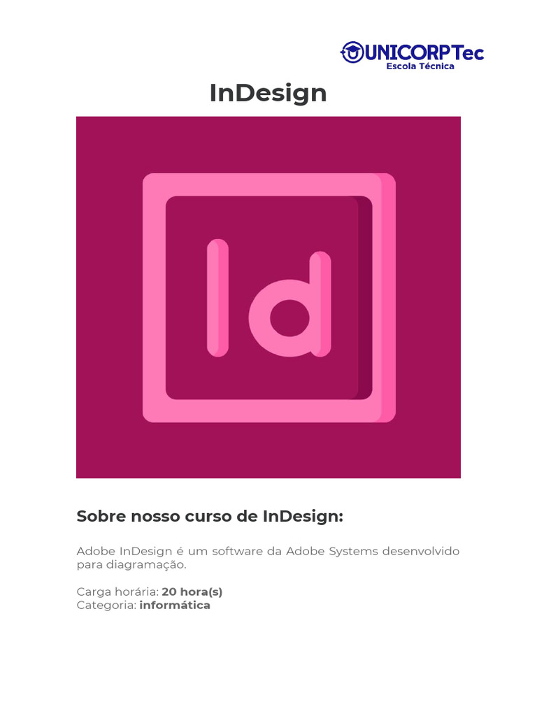 InDesign - Profissionalizante | PDF