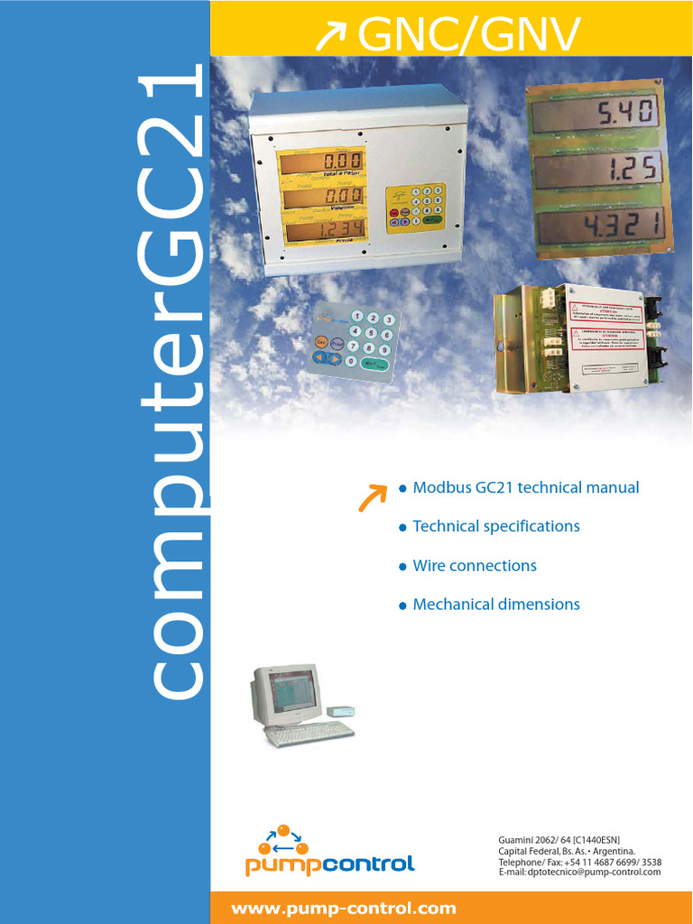 Modbus GC21 Technical Manual | PDF