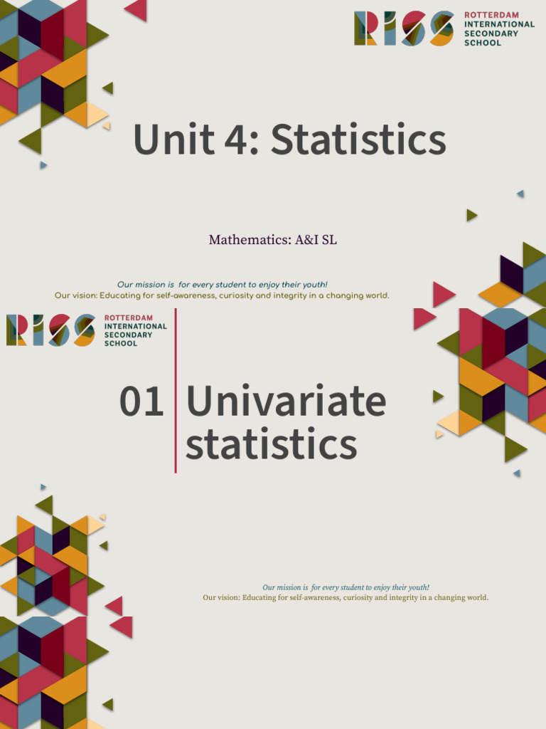 Unit 4_ Statistics 2023_2024 (1) | PDF