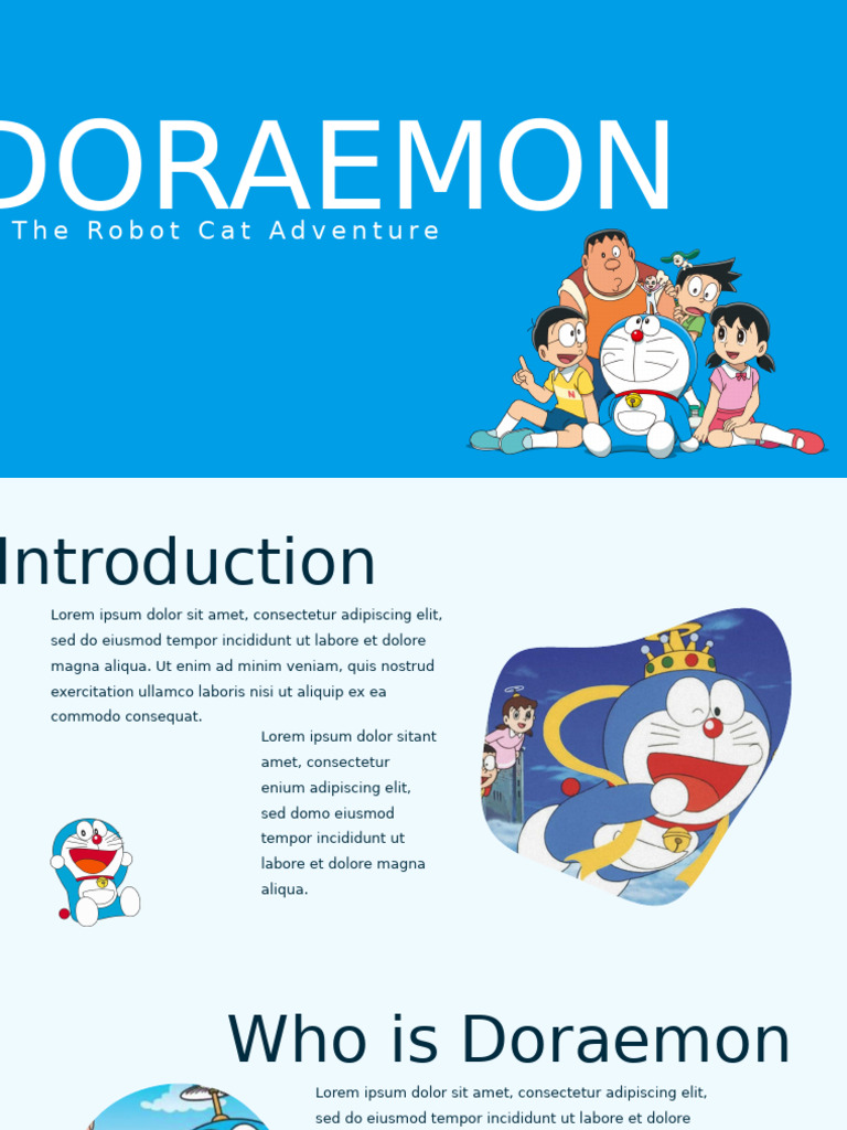 Doraemon Template | PDF