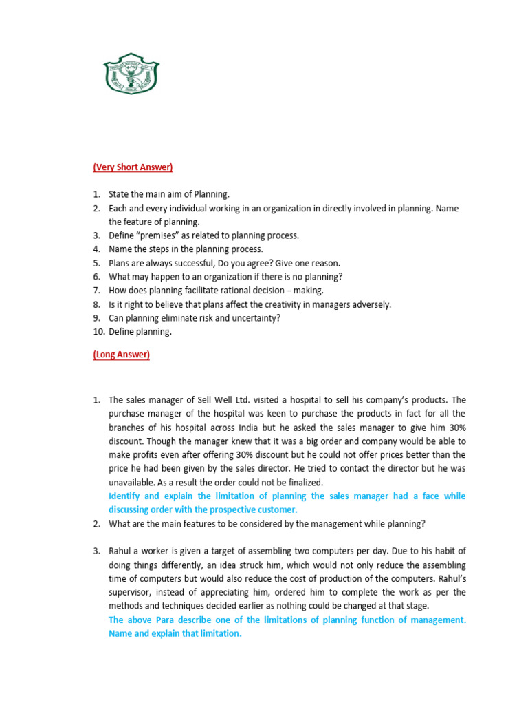 Worksheet 2 (Chapter Planning) | PDF