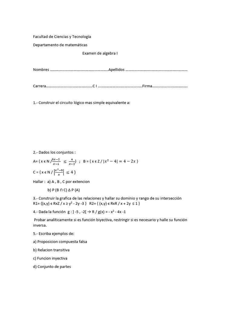 Ex Alg Ind Seg | PDF
