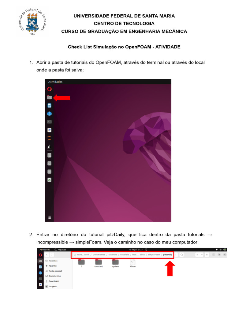 Atividade Open Foam | PDF
