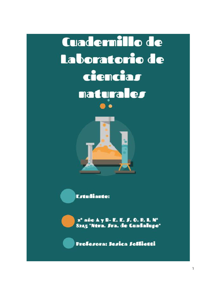 Cuadernillo de Laboratorio de Cs. Naturales 2024 | PDF