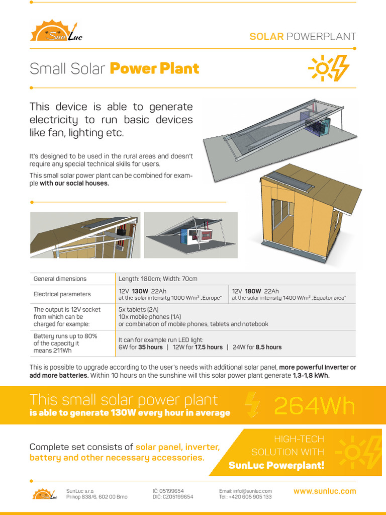 SunLuc Small Powerplant | PDF