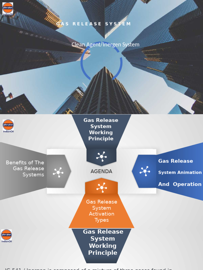 Inergen Gas Release System Guide | PDF | Fires | Computers
