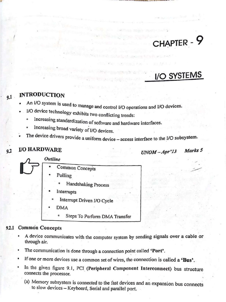 Unit 5 - Os | PDF