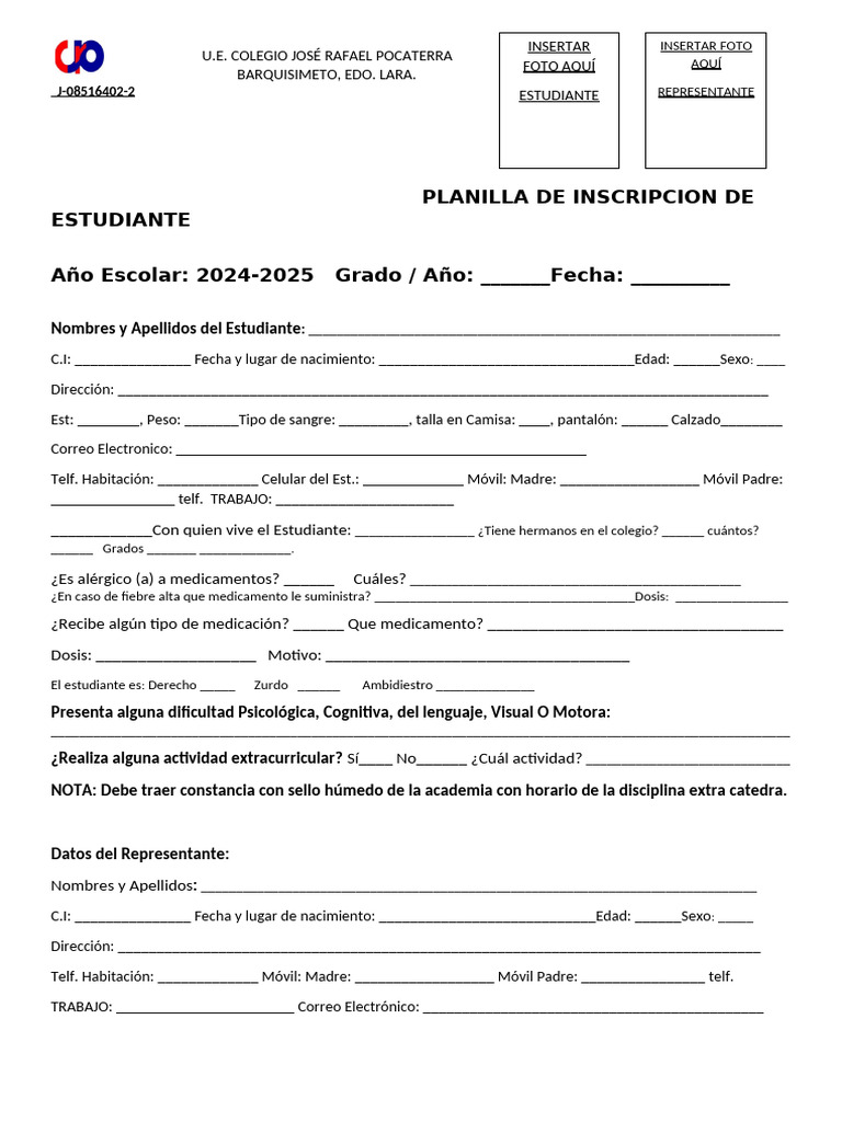 Colegio Planilla 2 | PDF