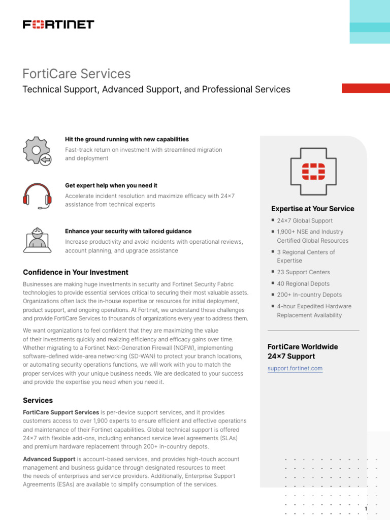 SB Forticare Services | PDF