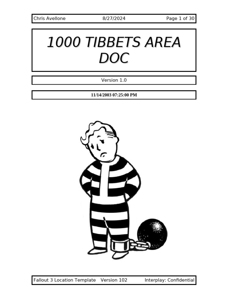 01 Tibbets Prison | PDF